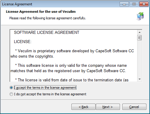 Veculim Getting Started
